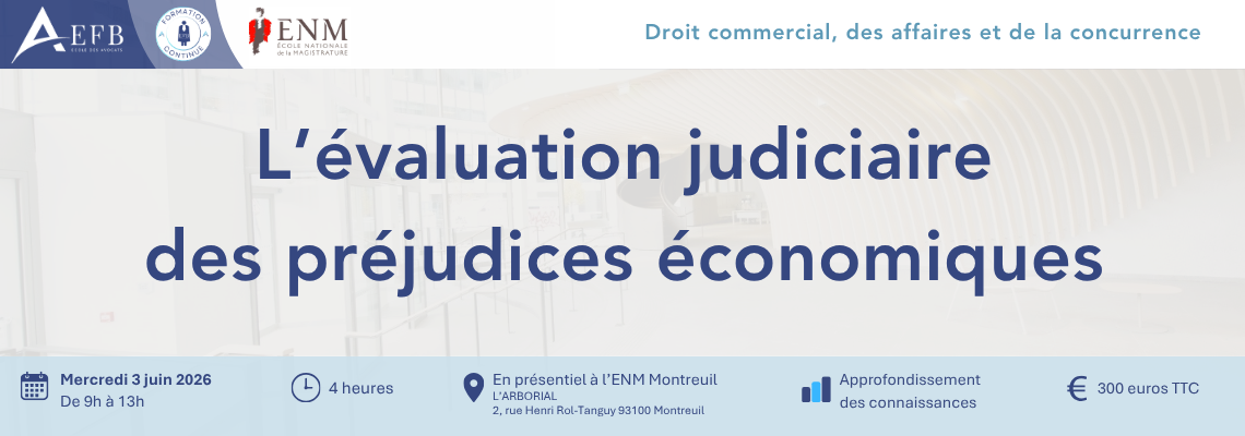 EFB Paris : Catalogue de la formation continue